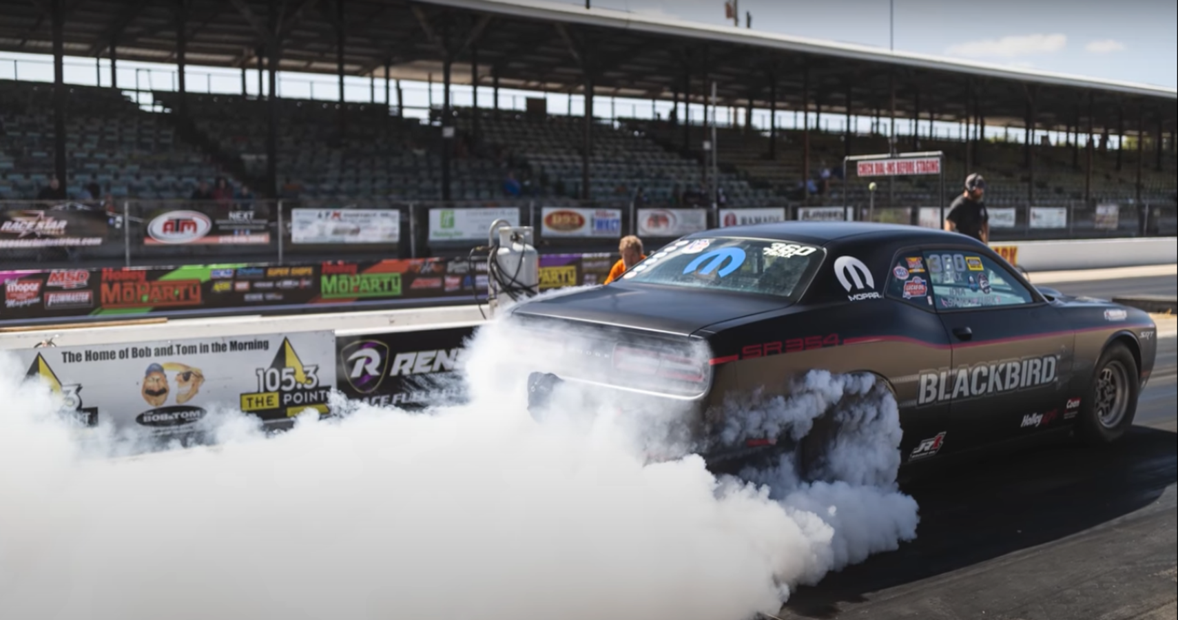 Hoonigan Checks Out A 1700-HP “Blackbird” Drag Pack Challenger
