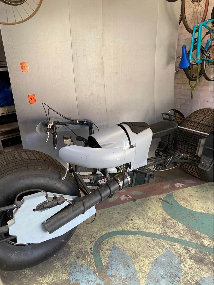 This Street-Legal Batpod Replica With An Electric Motor Is Up For Sale