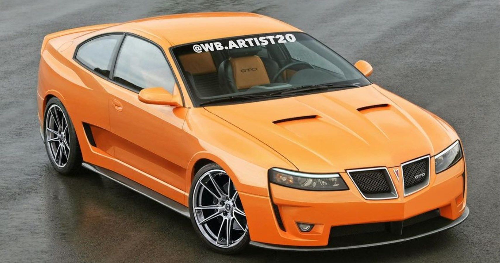 2006 Pontiac GTO Rendered With Updated Design For 2020