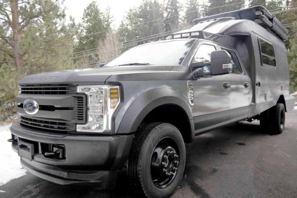 Extreme Ford F-450 Camper Truck Will Get You More Looks Than A Ferrari
