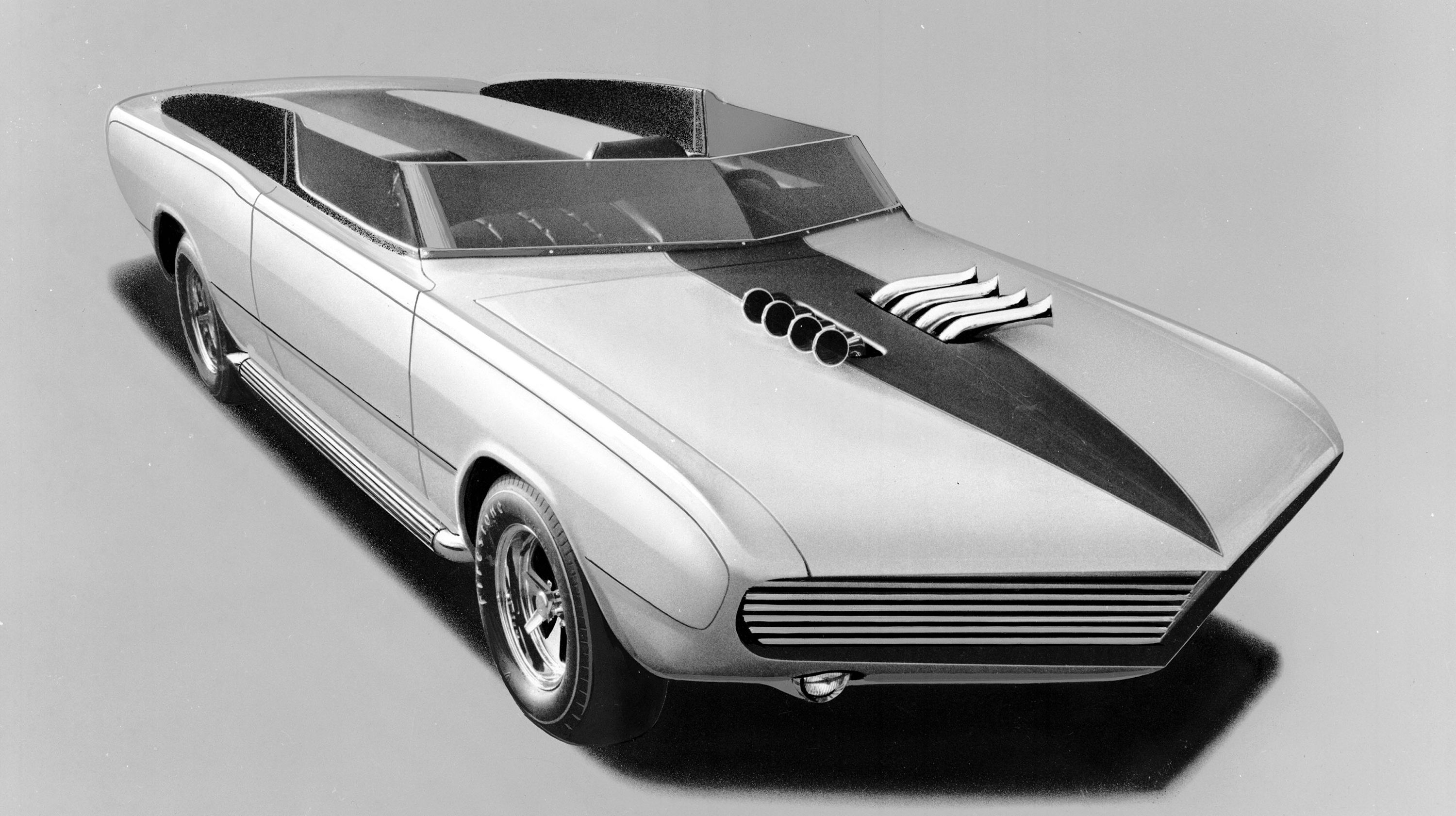 10 Weirdest And Most Ridiculous Muscle Car Concepts Ever