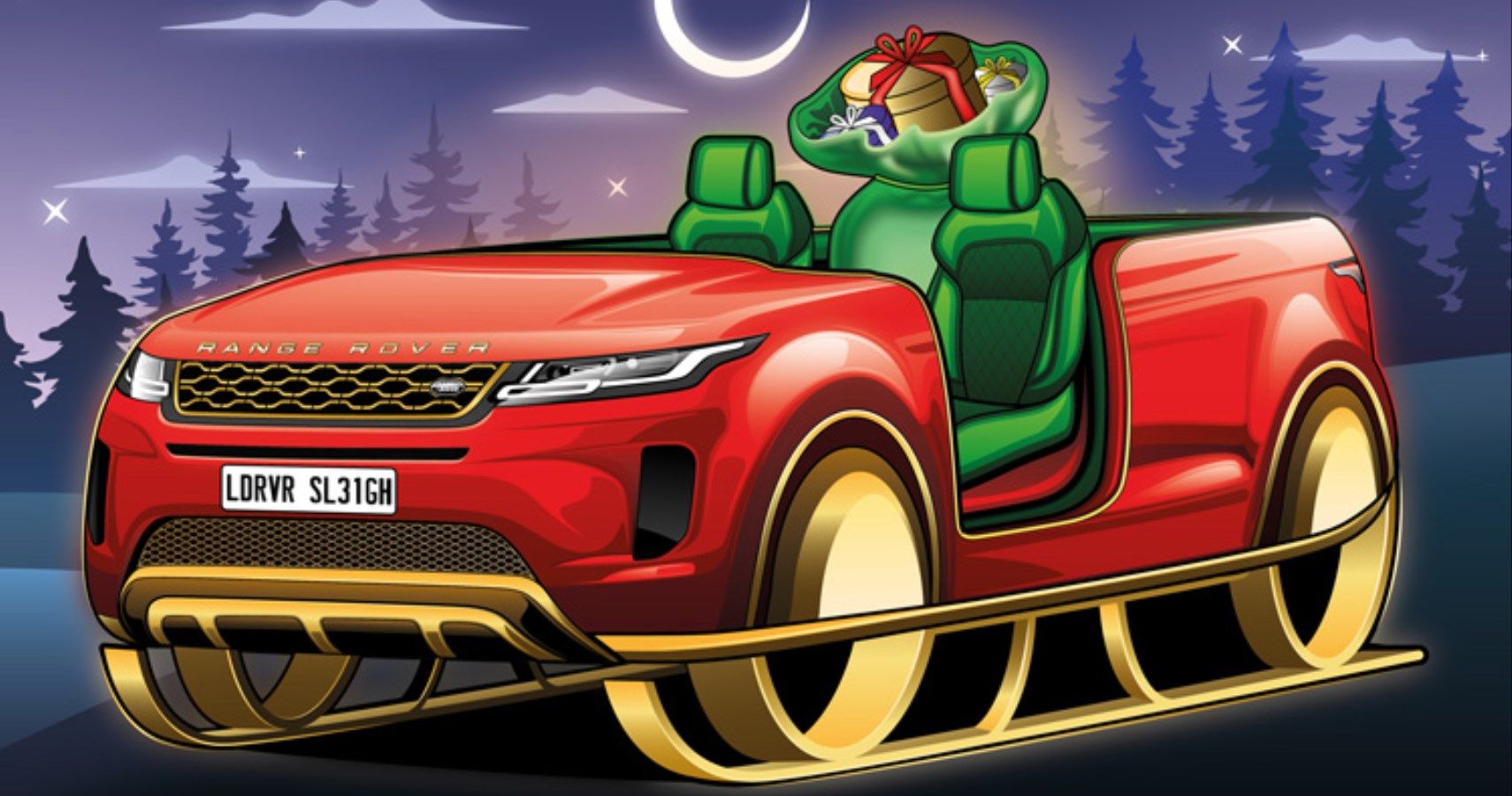 Tesla Model S, Nissan GT-R And More Popular Cars Get Santa Sleigh Designs
