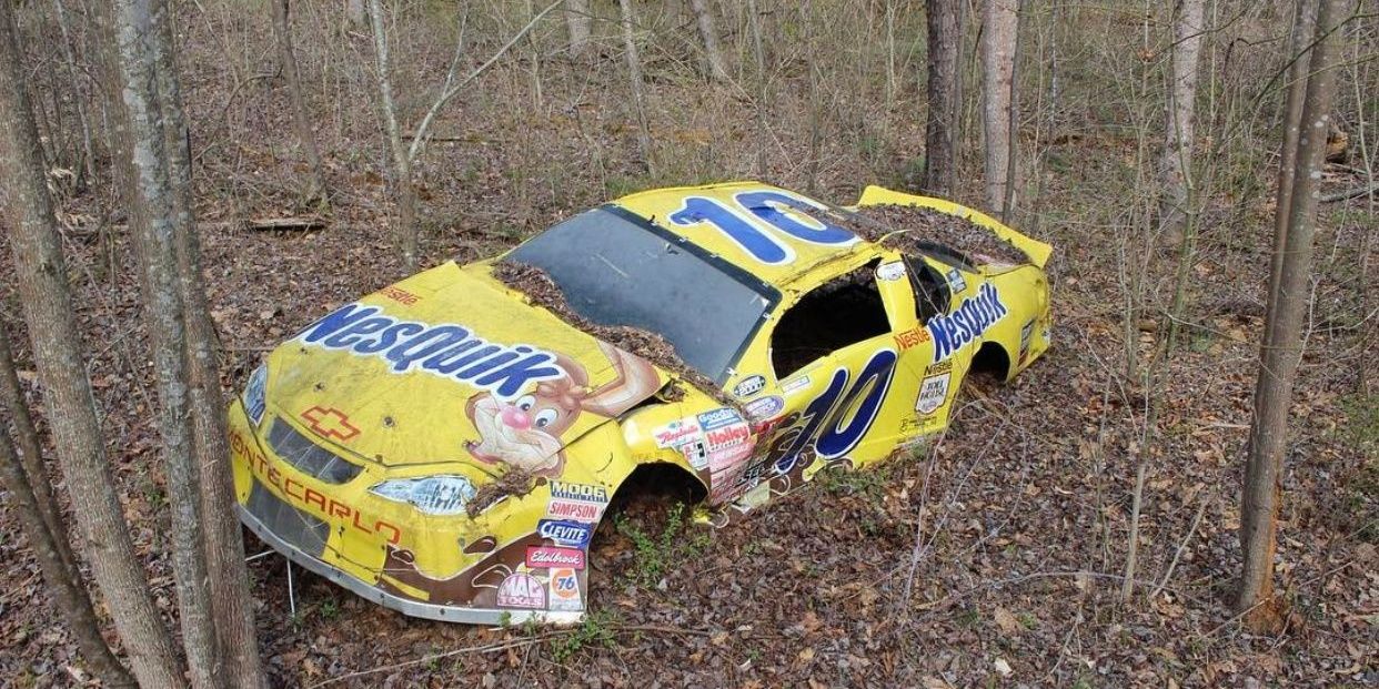 We Can't Look At These Sad Pics Of Race Cars Left To Rot