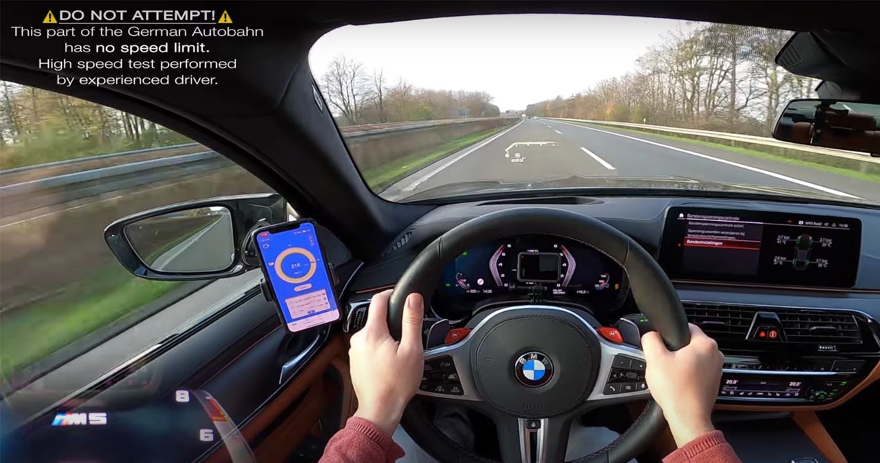 Climb Aboard A 2021 BMW M5 Competition For A 193-MPH Autobahn Blast