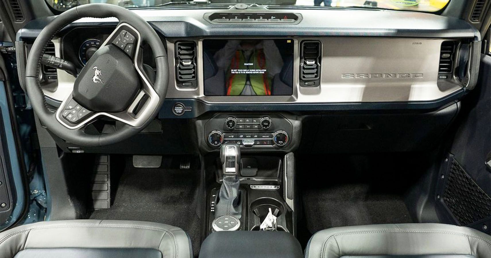 Bronco First Edition's Two-Tone Leather Interior Leaked In Spy Shots