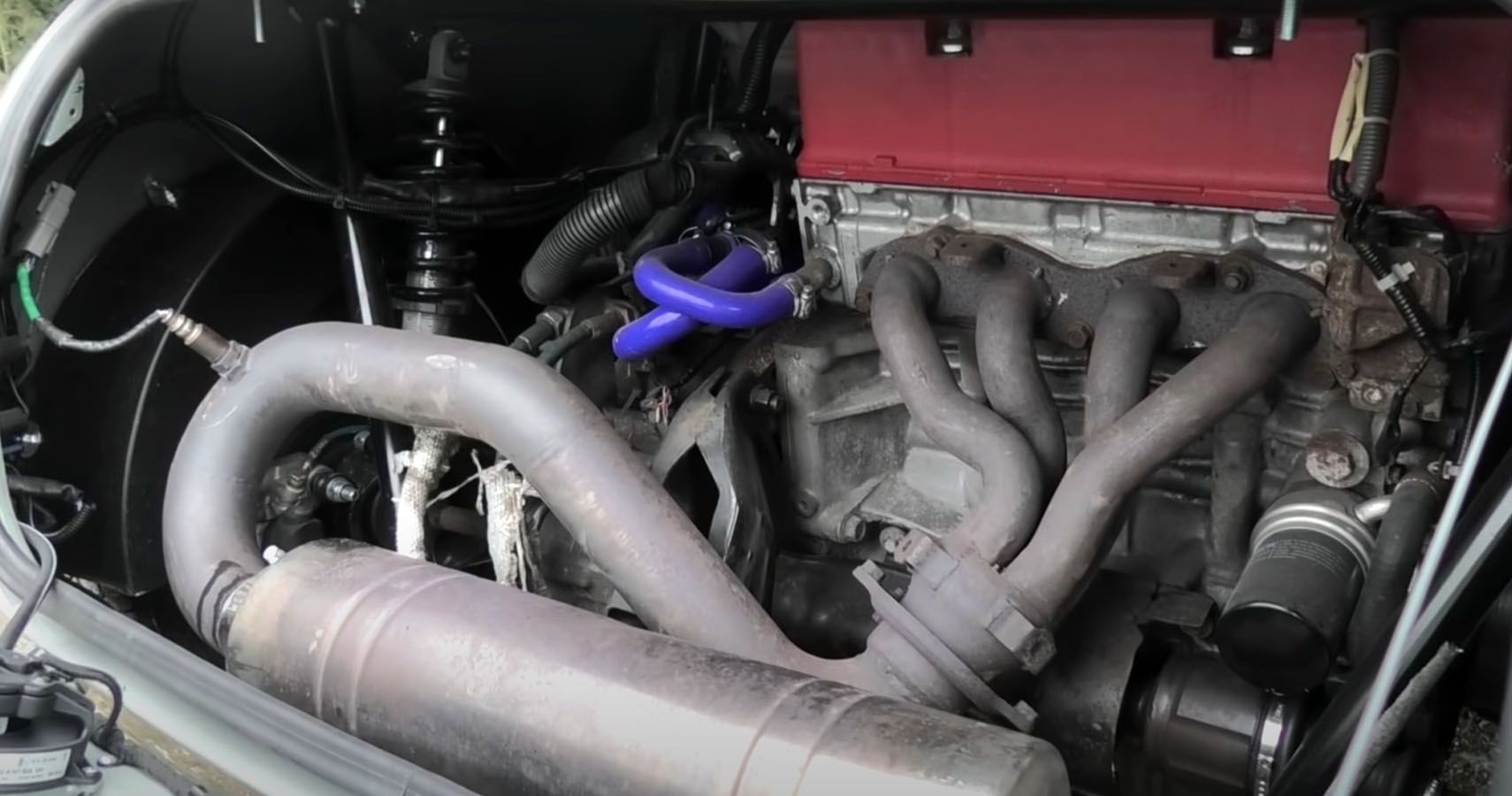 Classic Mini Cooper Gets A Rear-Mounted Honda Civic Type R K20 Inline-Four