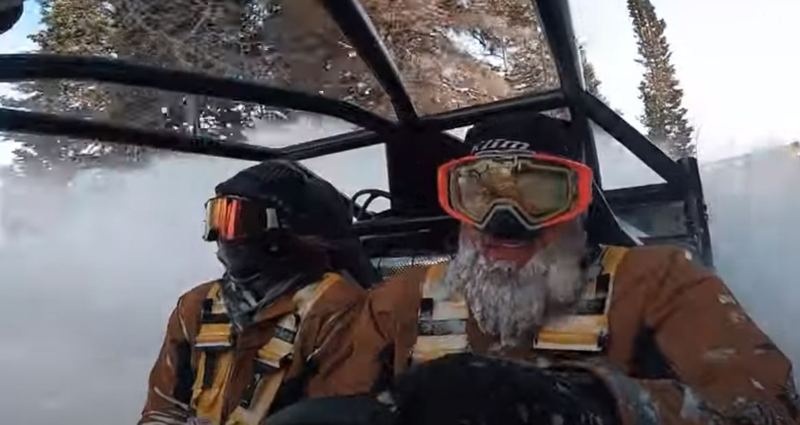 Watch Diesel Brother Heavy D Hit The Slopes In This Porsche RZR Fitted ...