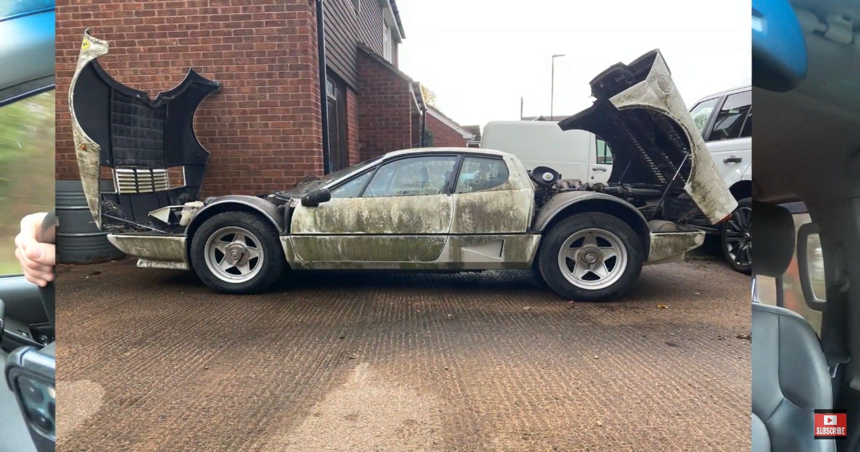 How Bad Is A 1980's Ferrari That Has Been Left In The Elements For 12 ...