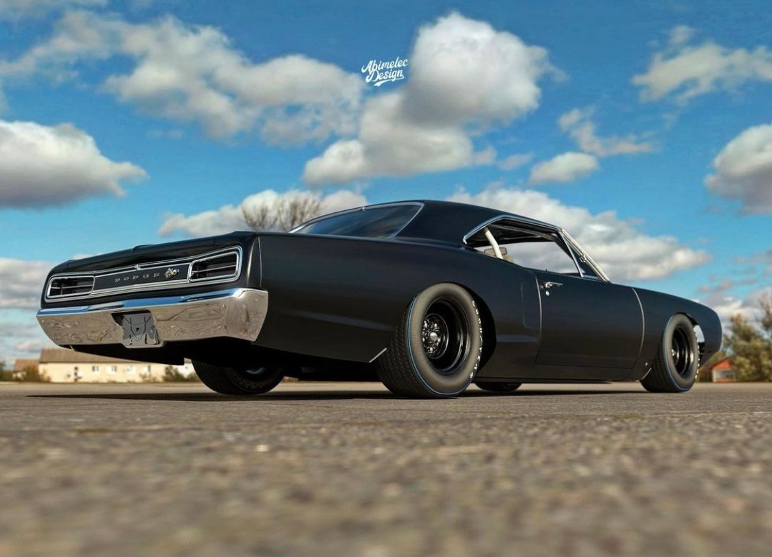 Hemi-Powered Super Bee Rendering Imagines The Ultimate Muscle Car Restomod