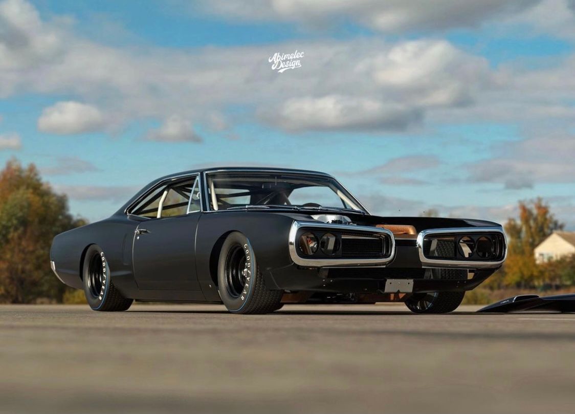 Hemi-Powered Super Bee Rendering Imagines The Ultimate Muscle Car Restomod