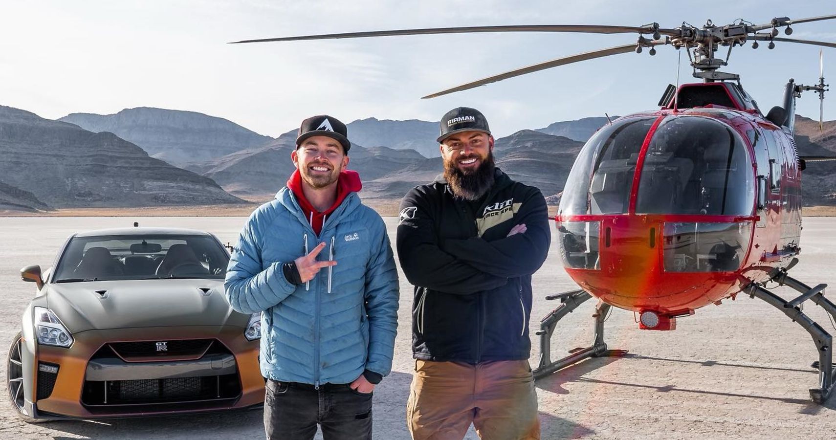 This Epic Helicopter Vs Nissan GT-R Drag Race Is Adrenaline-Filled ...