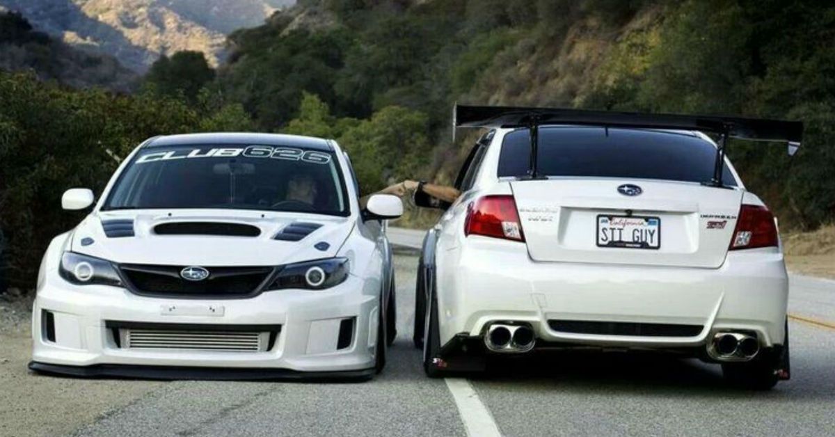 We Can't Stop Staring At These Modified Subaru Imprezas