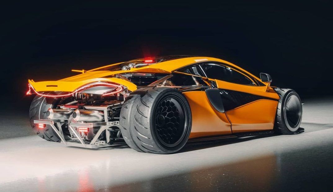 McLaren 570S Stripped Down In Unhinged Concept Render
