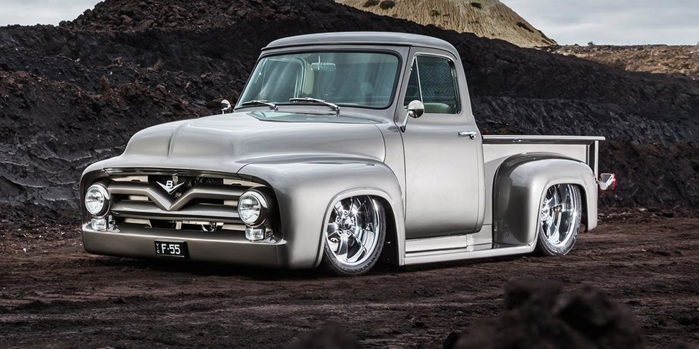 We Can't Stop Staring At These Modified Classic Ford F-100s