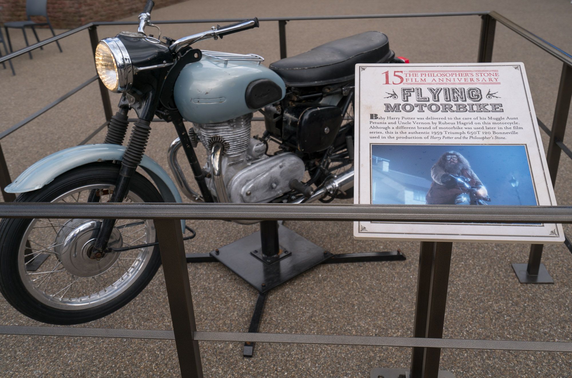 A Detailed Look At The Flying Motorcycle From The Harry Potter Movies