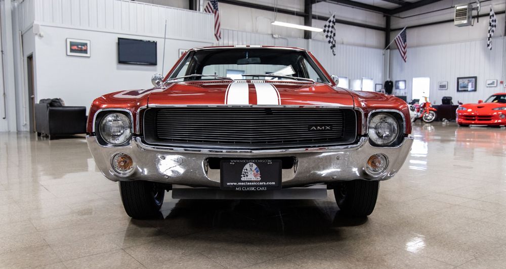 AMC's Muscle Car-Contending 1968 AMX On The Block At Hemmings