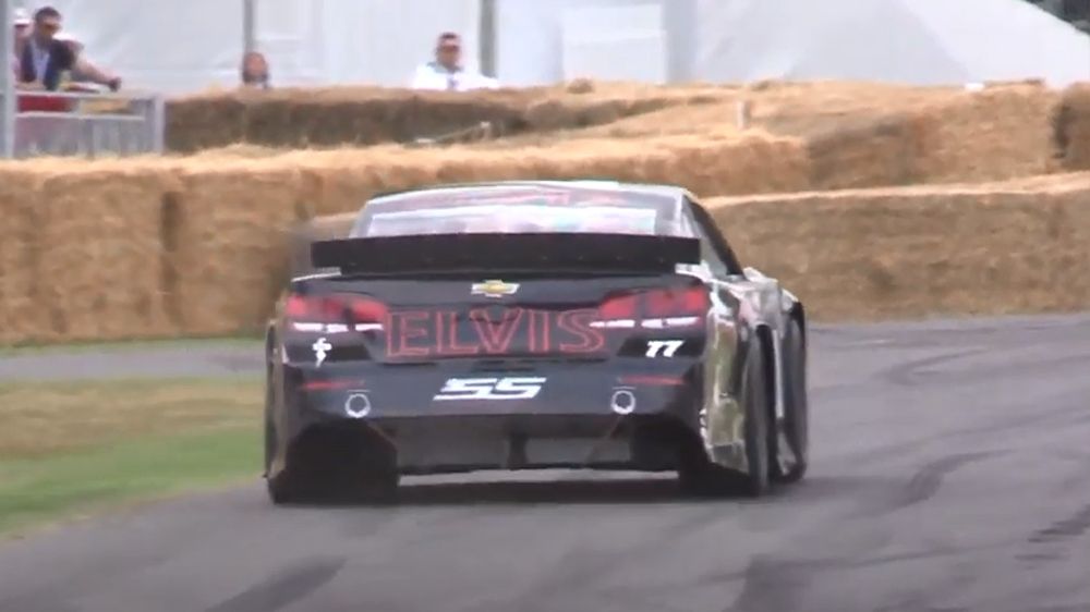 Elvis Presley NASCAR Tribute Car Is A Wicked 750-HP Chevy SS