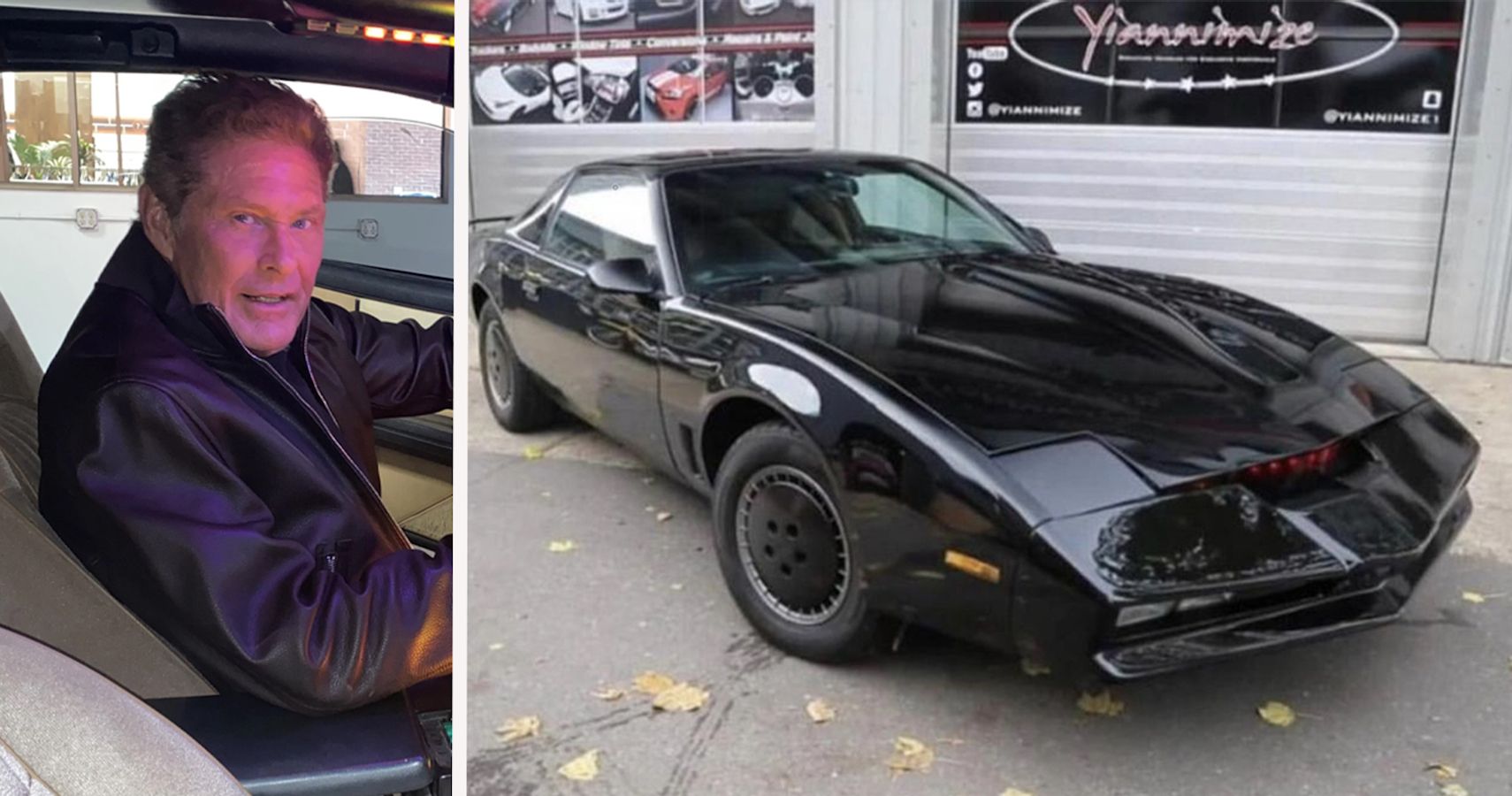 Get Bidding! David Hasselhoff's Knight Rider KITT Car For Sale At Auction