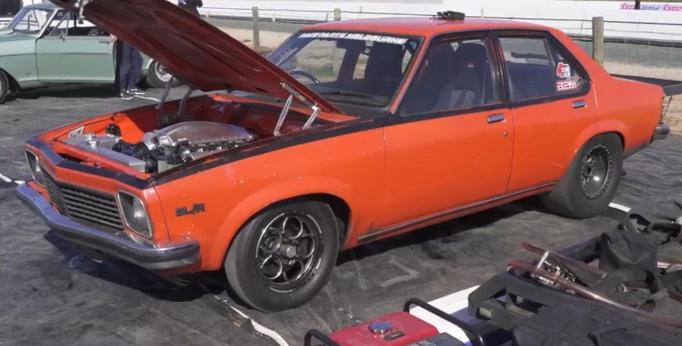 Watch This Modified Holden Torana Produce Nearly 2000 HP On The Dyno
