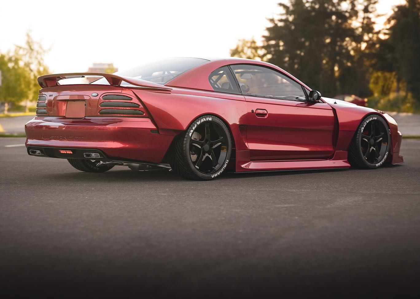 10 Photos Of Classic American Muscle Cars Transformed With Badass Body Kits