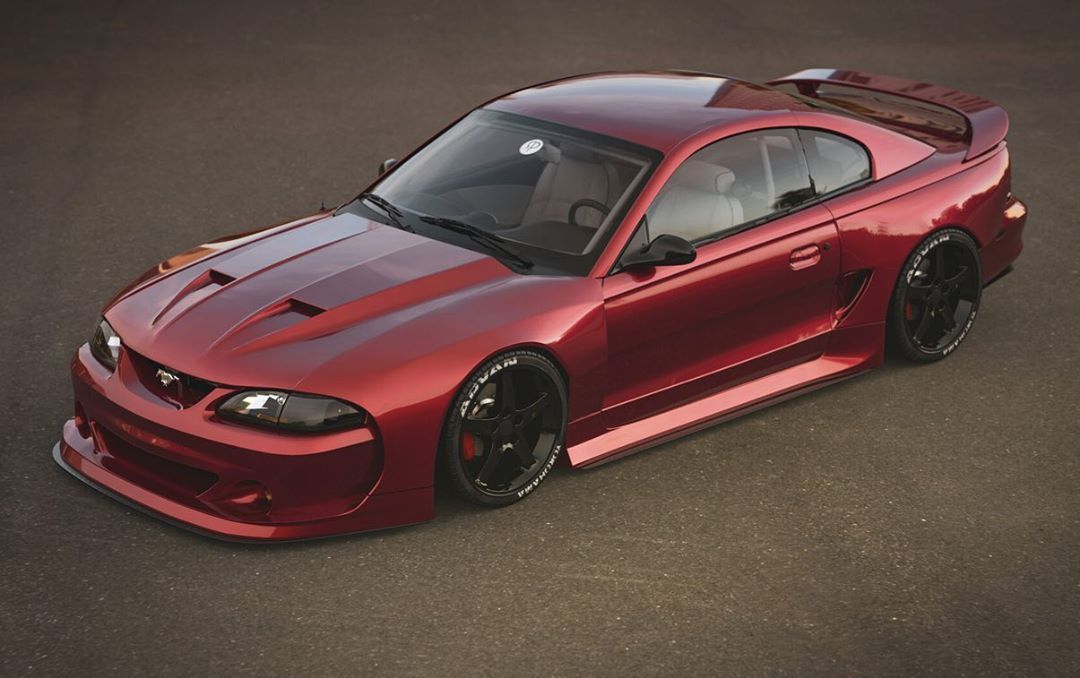10 Photos Of Classic American Muscle Cars Transformed With Badass Body Kits