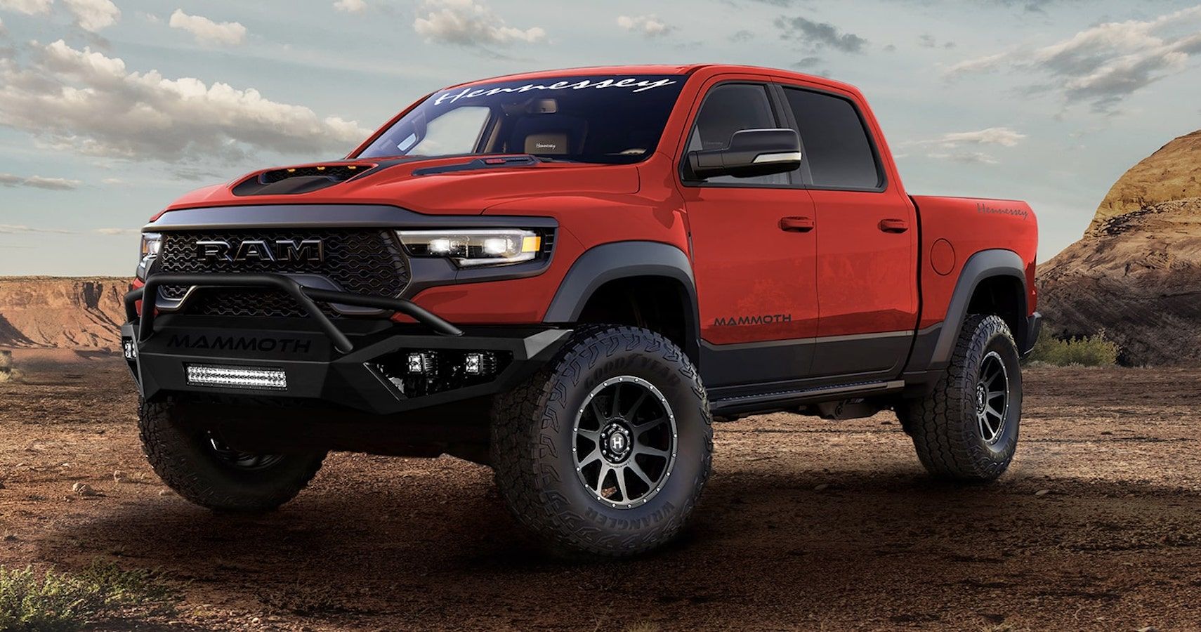 Hennessey’s Quickest And Most Powerful Ram Truck Revealed As Mammoth ...