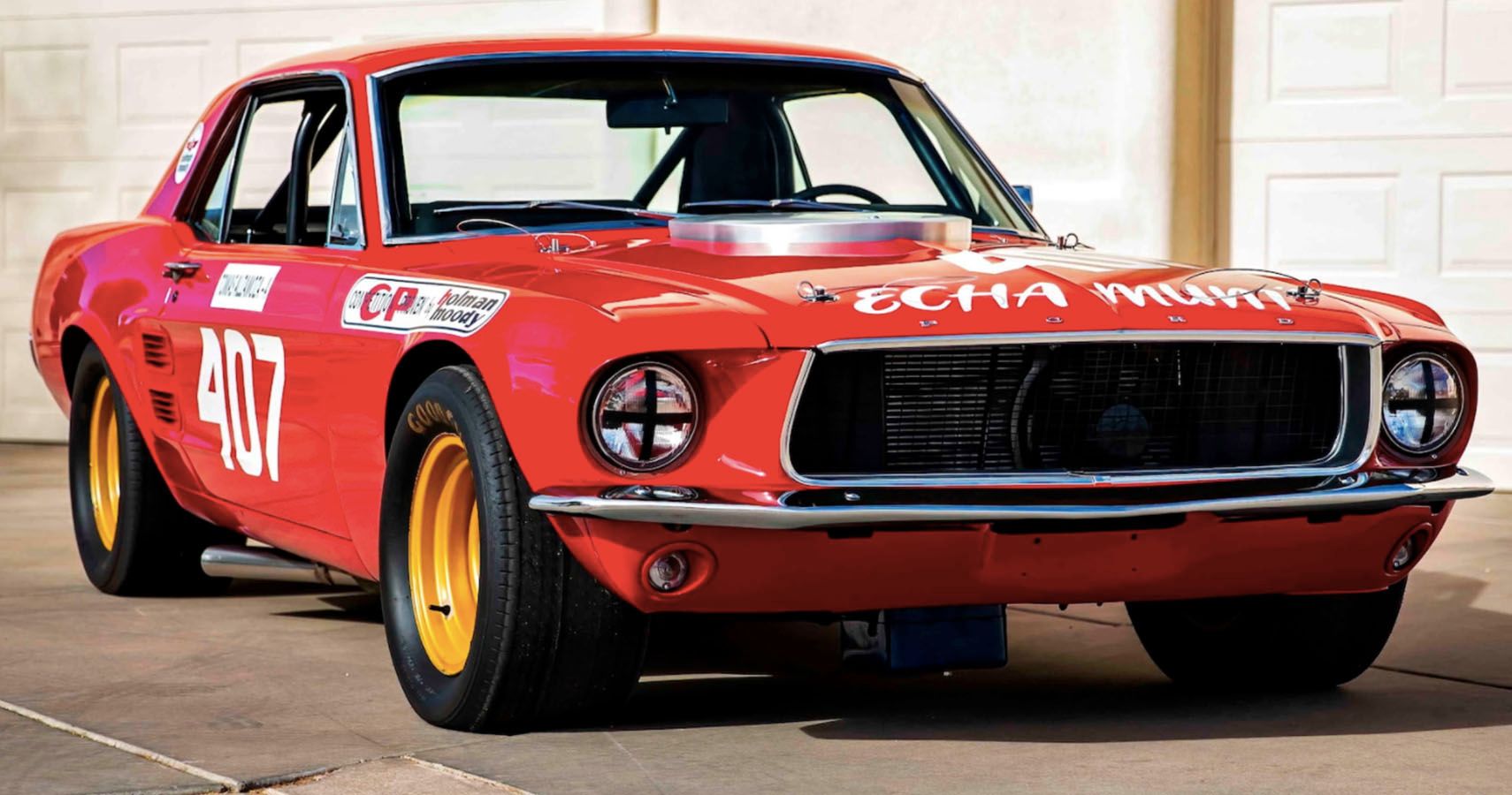 Period-Raced Holman Moody Mustang Headed To Mecum | Flipboard