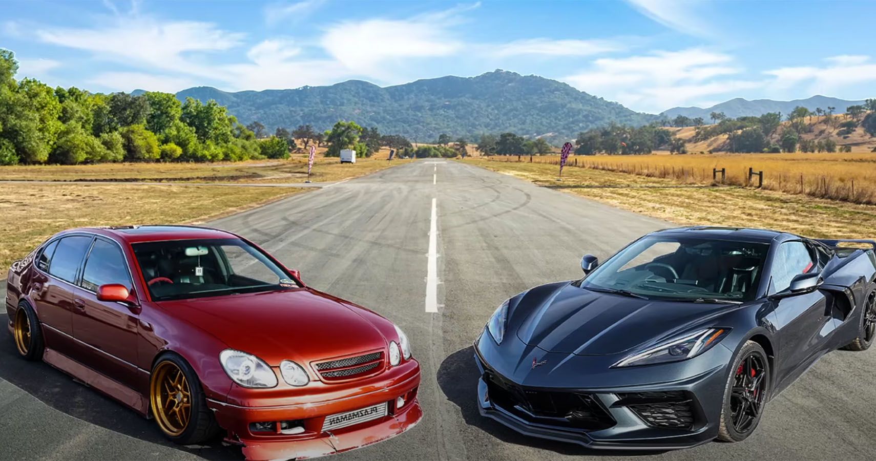 Heavily Tuned Lexus GS 300 Drag Races A Corvette C8 In Hoonigan 'This ...