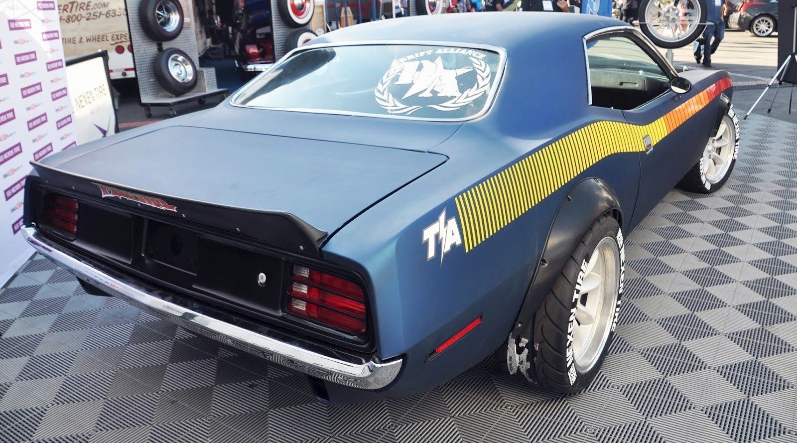 10 Photos Of Classic American Muscle Cars Transformed With Badass Body Kits