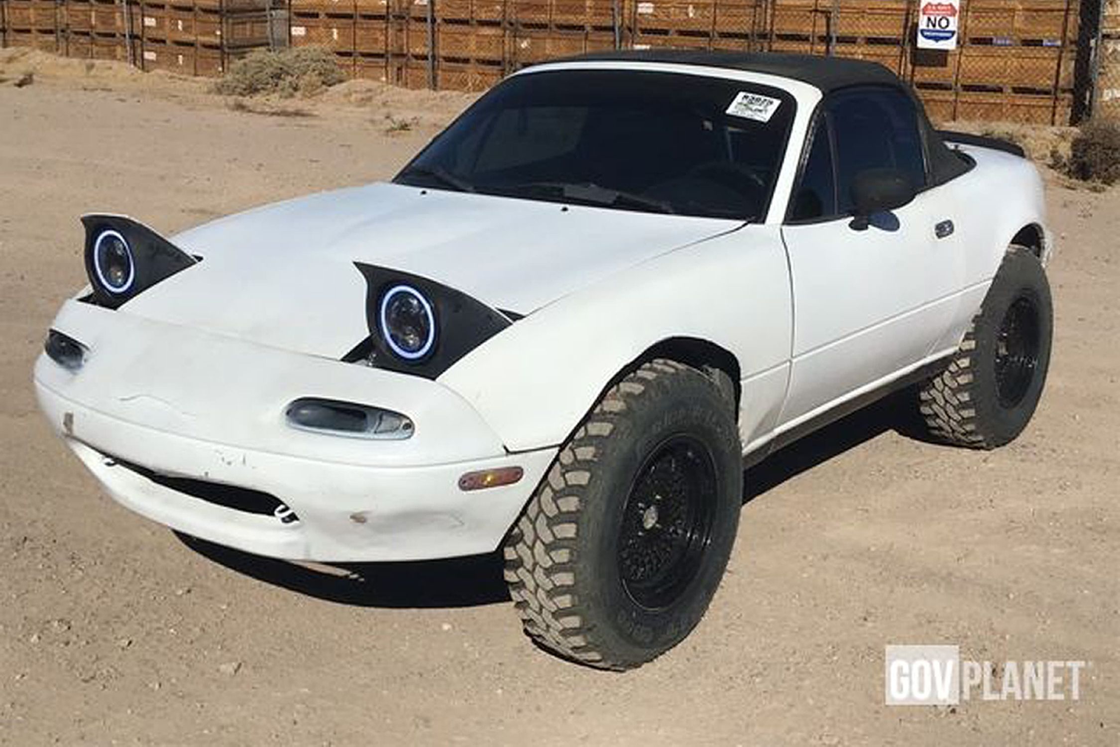 This Rally Miata For Sale On A Government Surplus Site Raises All Kinds ...