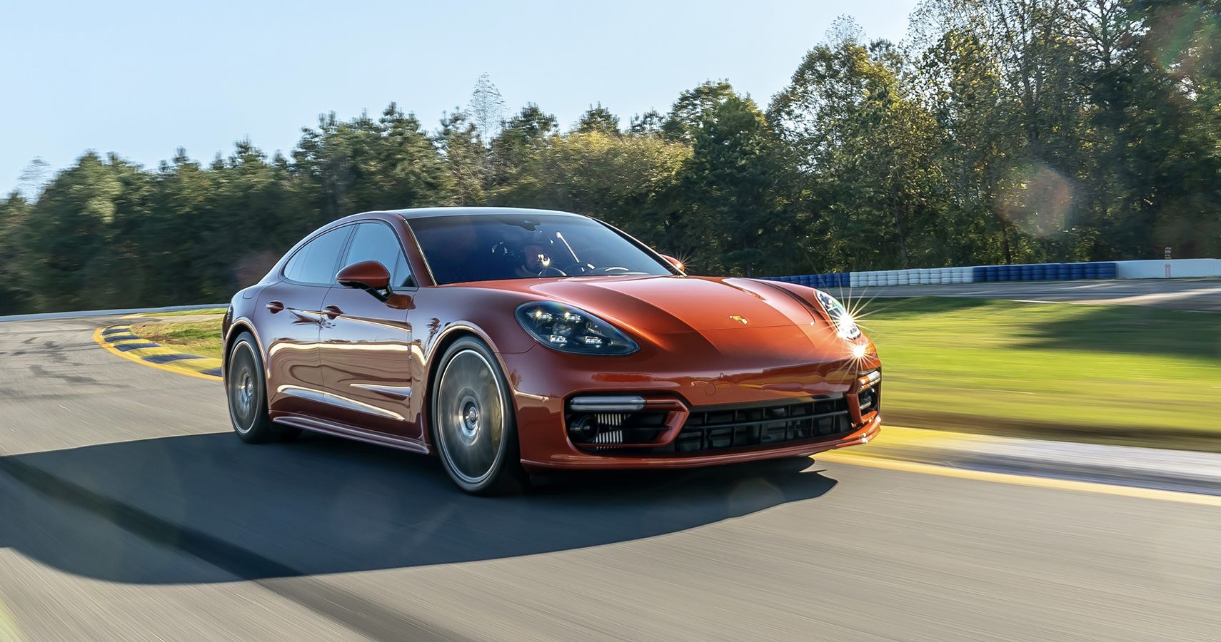 Watch The 2021 Porsche Panamera Turbo S Break Production Sedan Lap ...