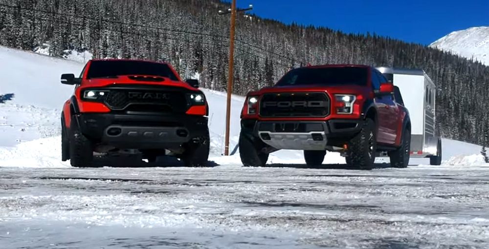 TRX Vs Raptor: World’s Toughest Tow-Off Reveals Each Pickup’s Strengths