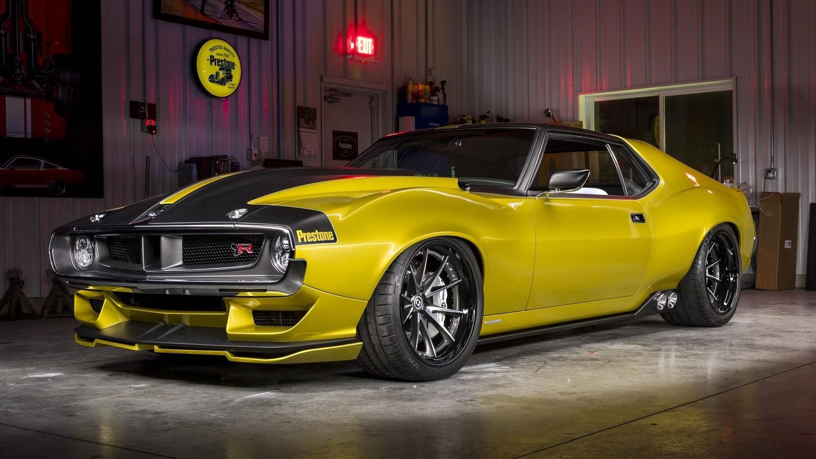 10 Photos Of Classic American Muscle Cars Transformed With Badass Body Kits