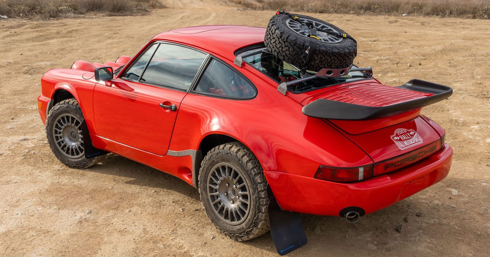 Drive Anywhere In This Apocalyptic Safari-Style Porsche 911 Drive Anywhere In This Apocalyptic Safari-Style Porsche 911