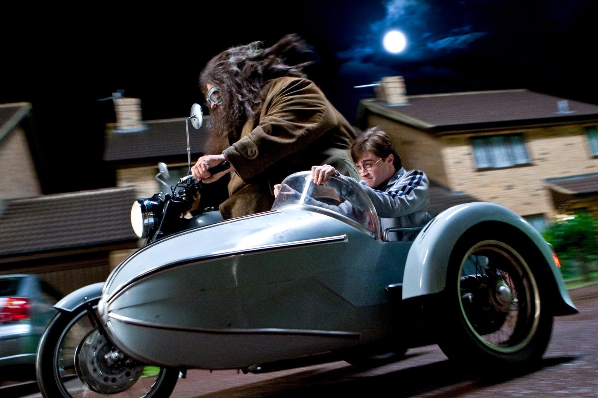 A Detailed Look At The Flying Motorcycle From The Harry Potter Movies