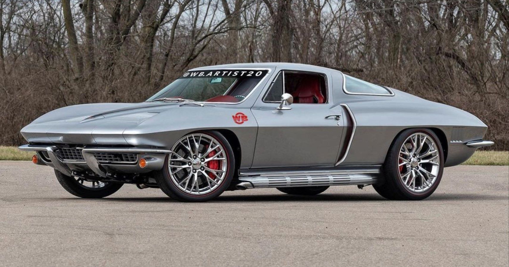 C2 Corvette Stingray Gets Modern C8 Mid-Engine Treatment