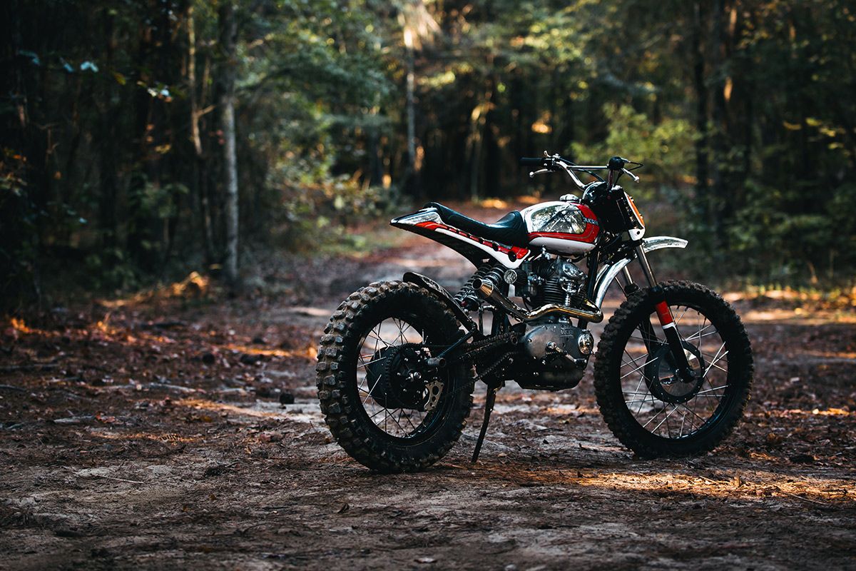 This Is The Sickest Vintage Scrambler We've Ever Seen