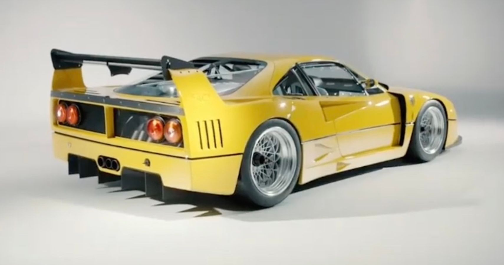 Ferrari F40 LM On Air Suspension Will Make You Smile, While Enzo ...