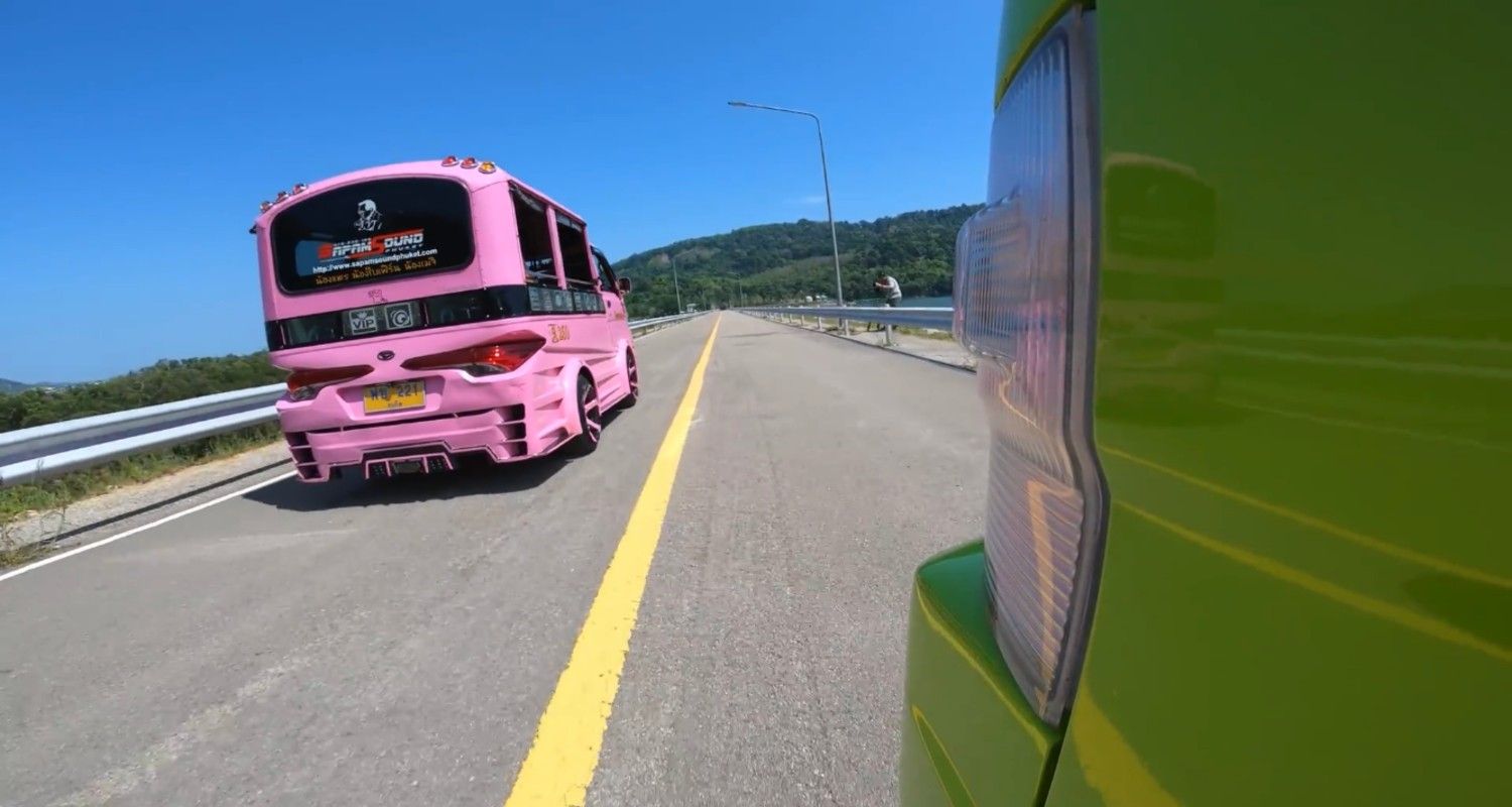 Watch These Modified Kei Van Taxis Drag Race