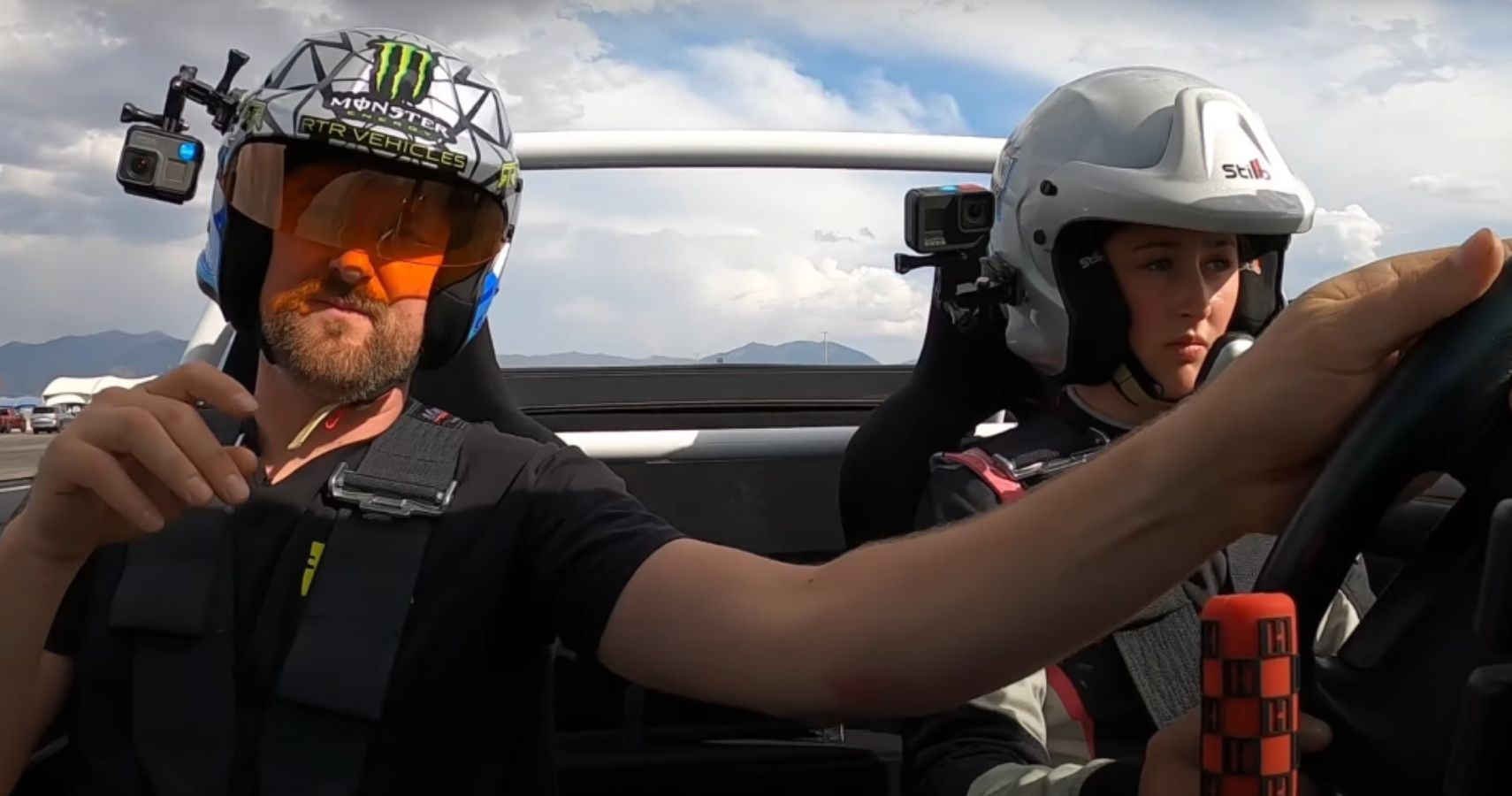 Watch Vaughn Gittin Jr. Teach Ken Block's 14-Year-Old Daughter To Drift ...