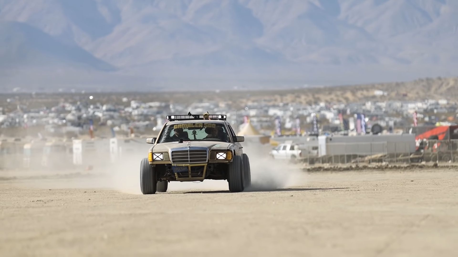 Someone Turned This Diesel Mercedes Into A Mad Max Rally Car For $800