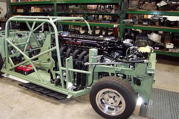 This Rolls-Royce Merlin Swapped 55 Chevy Is The Most Ridiculous Engine ...