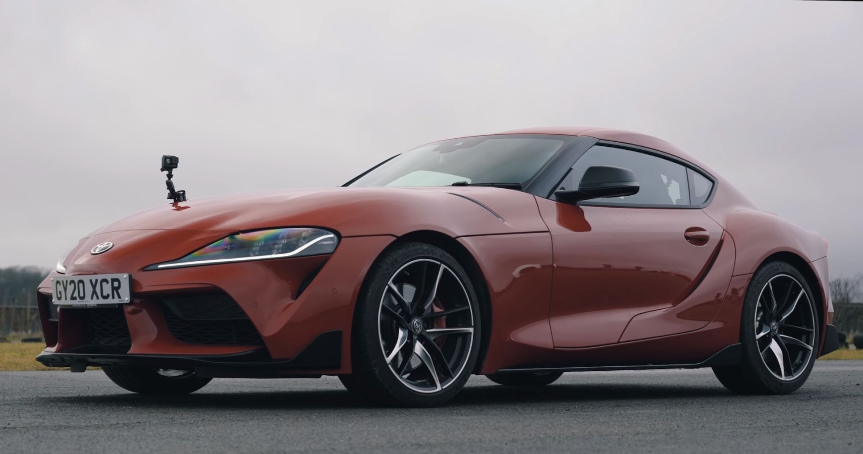 Watch A Classic Mk4 Supra Take On Its Two Modern Siblings