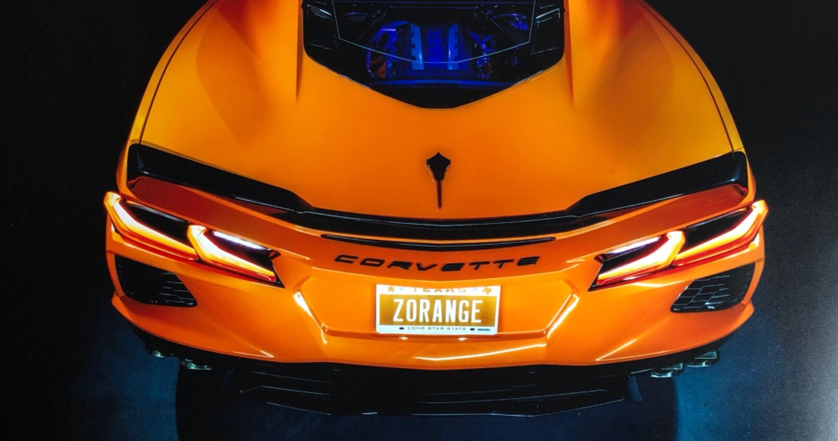 These C8 Corvette Owners Picked The Most Brilliant Vanity License Plates