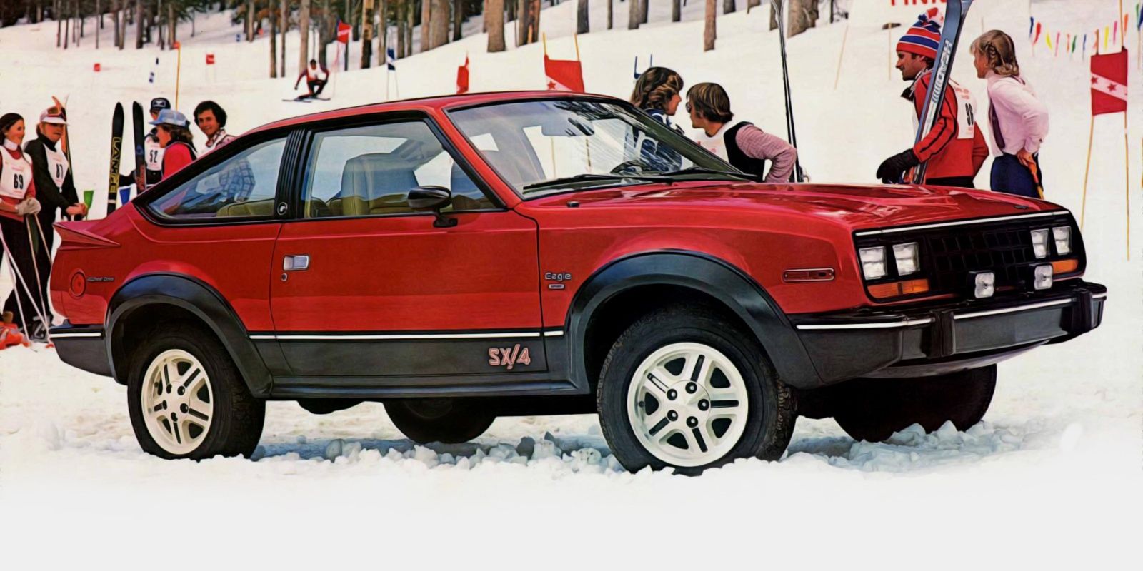 Here's What Everyone Forgot About The AMC Eagle SX/4