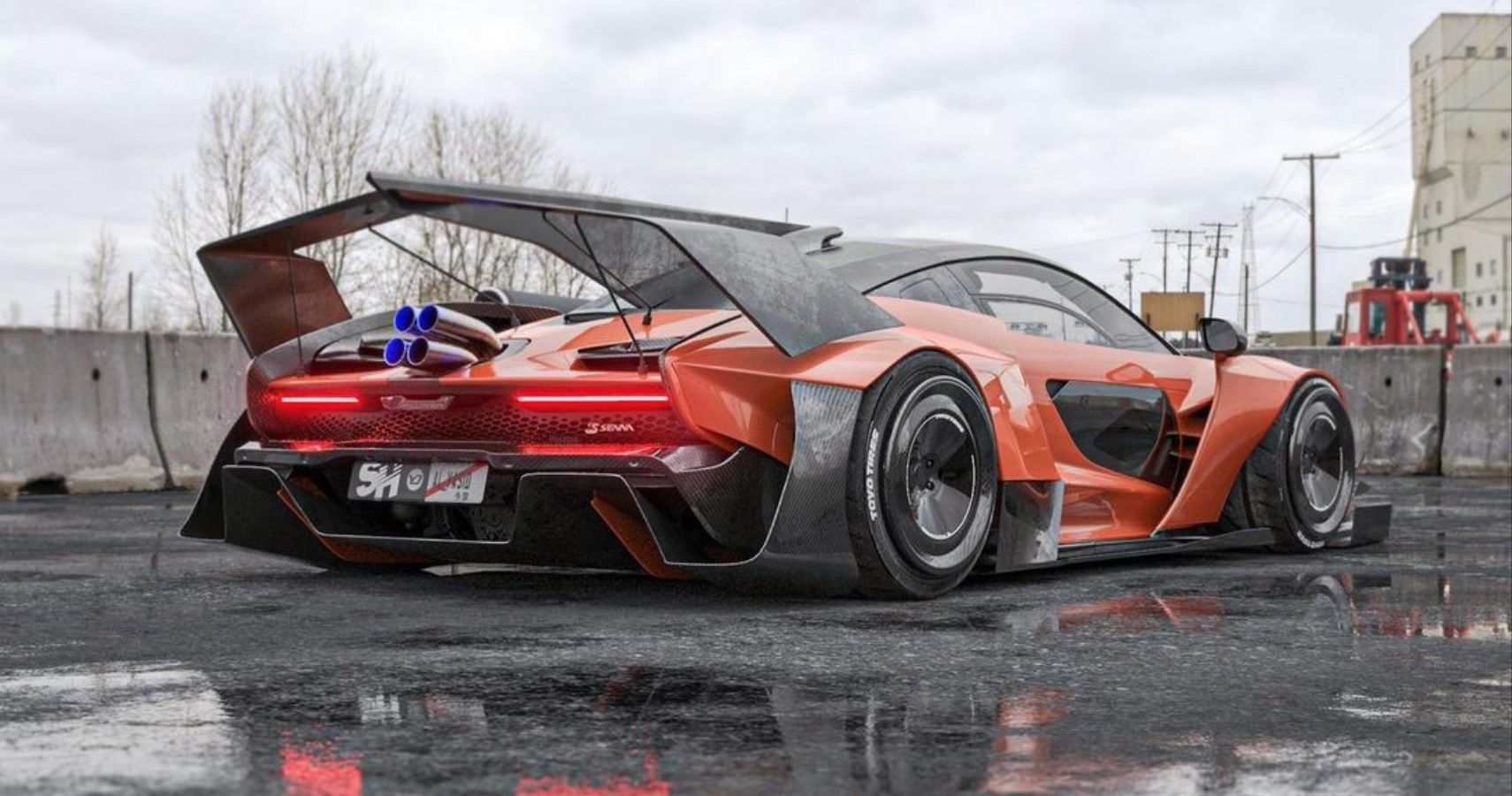 McLaren Senna Rendering Turns The Supercar Into Something Radical