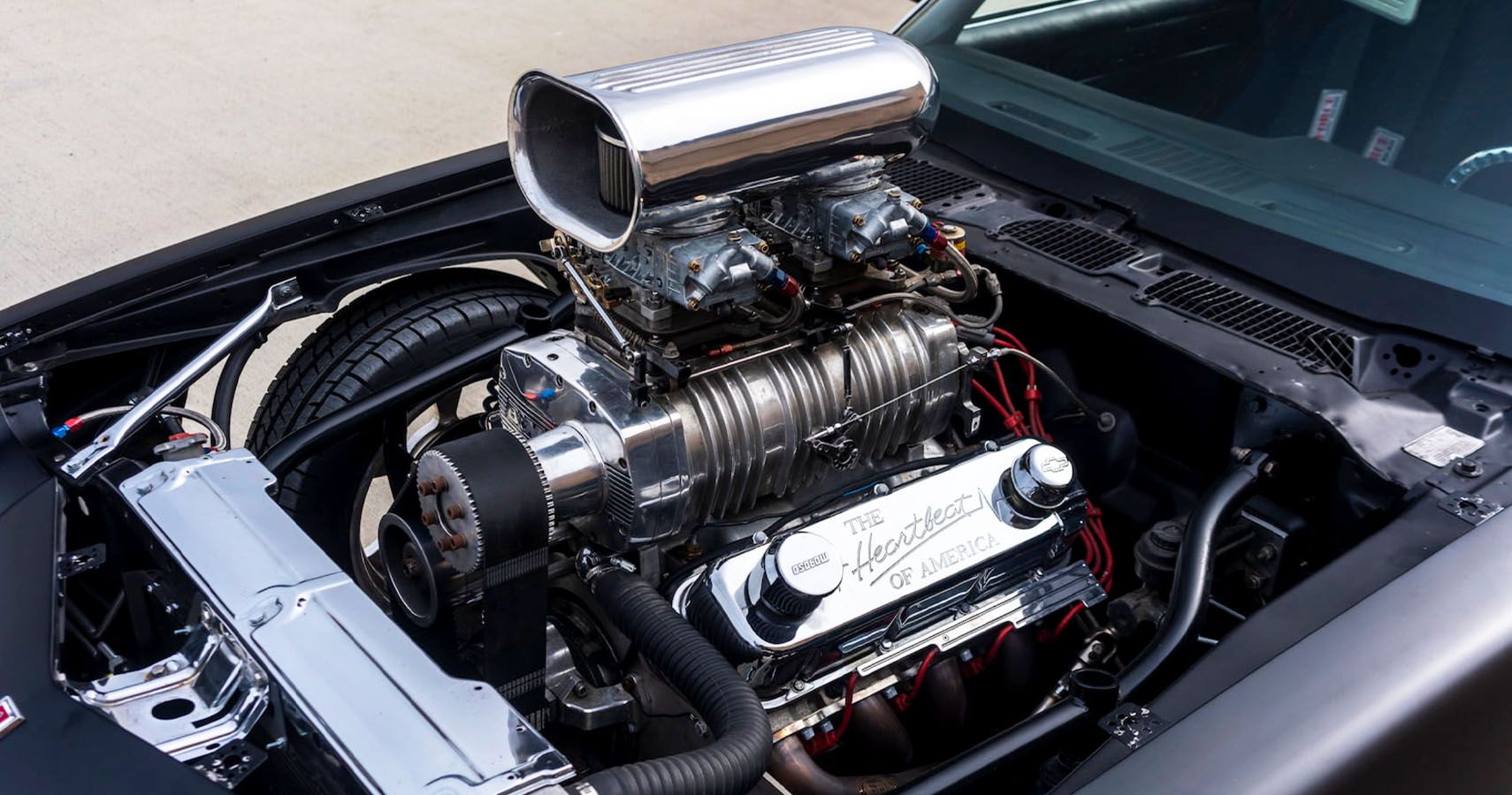 1973 Chevy Camaro With Huge Blower And Nitrous on Mecum's