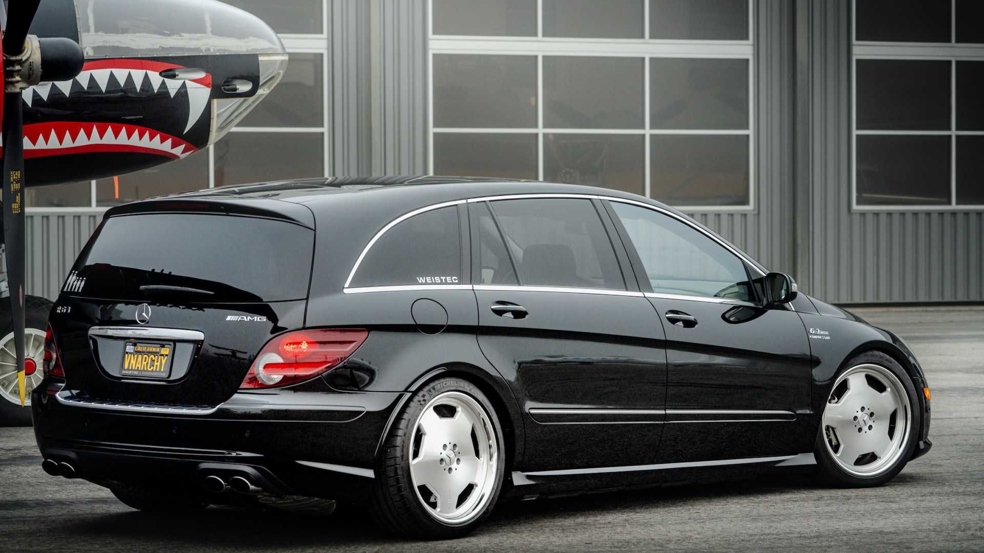 The Mercedes R63 AMG Is Full Of Horsepower And The Only Minivan We ...
