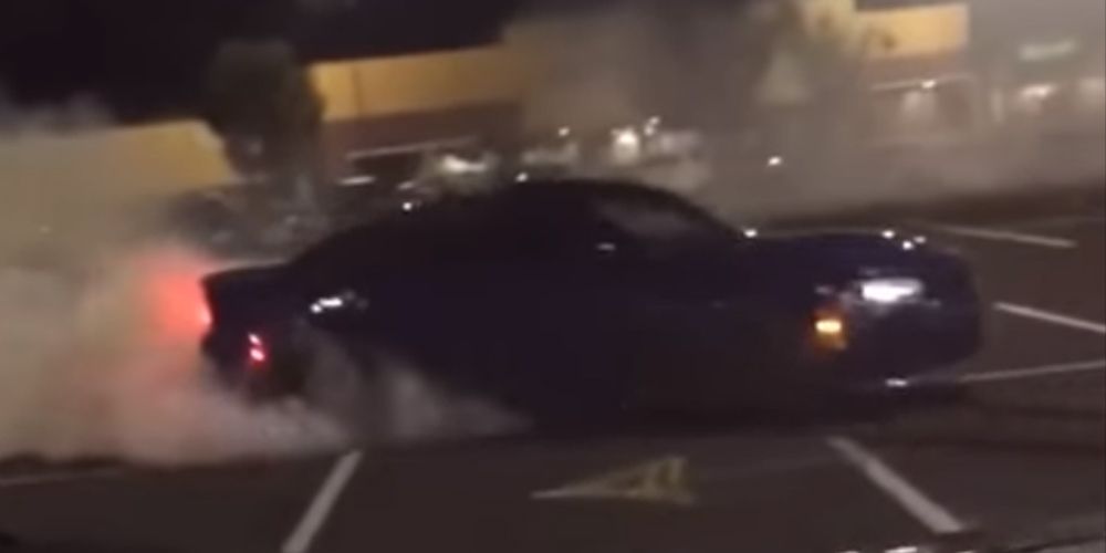 WATCH: 2021 Dodge Charger Hellcat Redeye Widebody Crashes Doing Donuts ...
