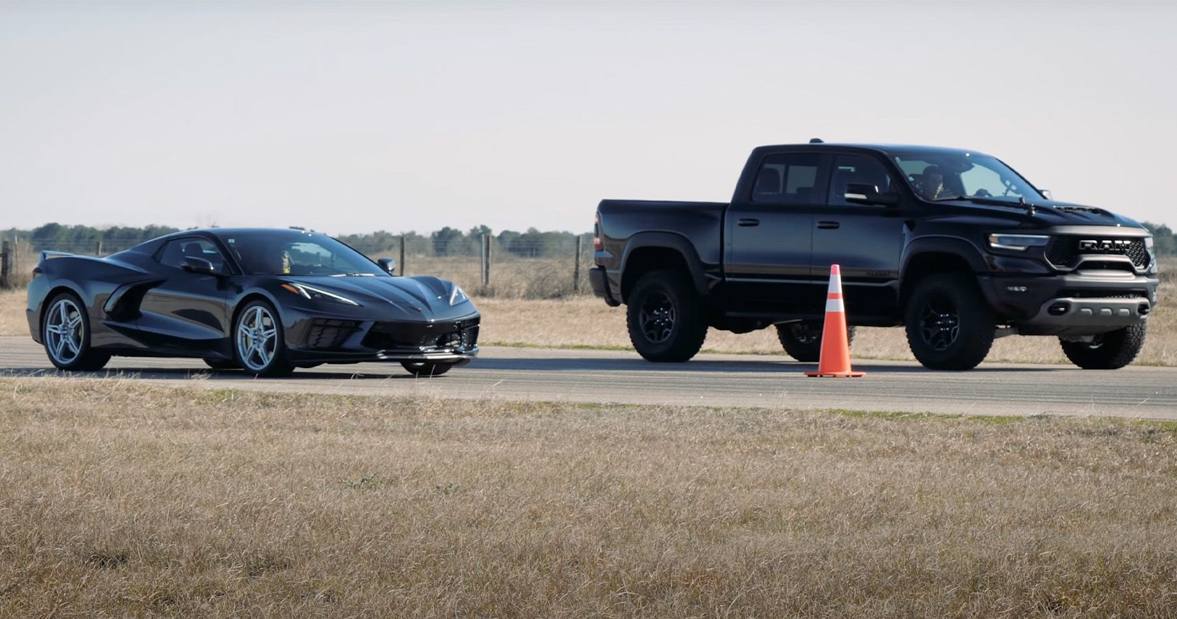 Hennessey Drag Races Two Totally Different High-Performance Machines ...